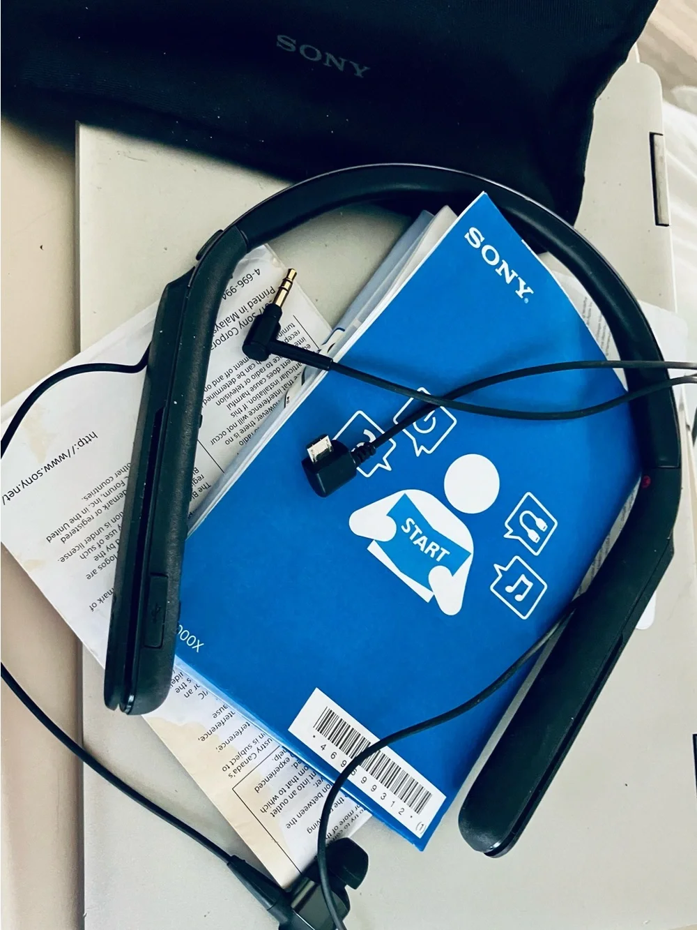 Sony | Headphones | Sony Wi00x Neckband Noise Cancelling Headphones ...